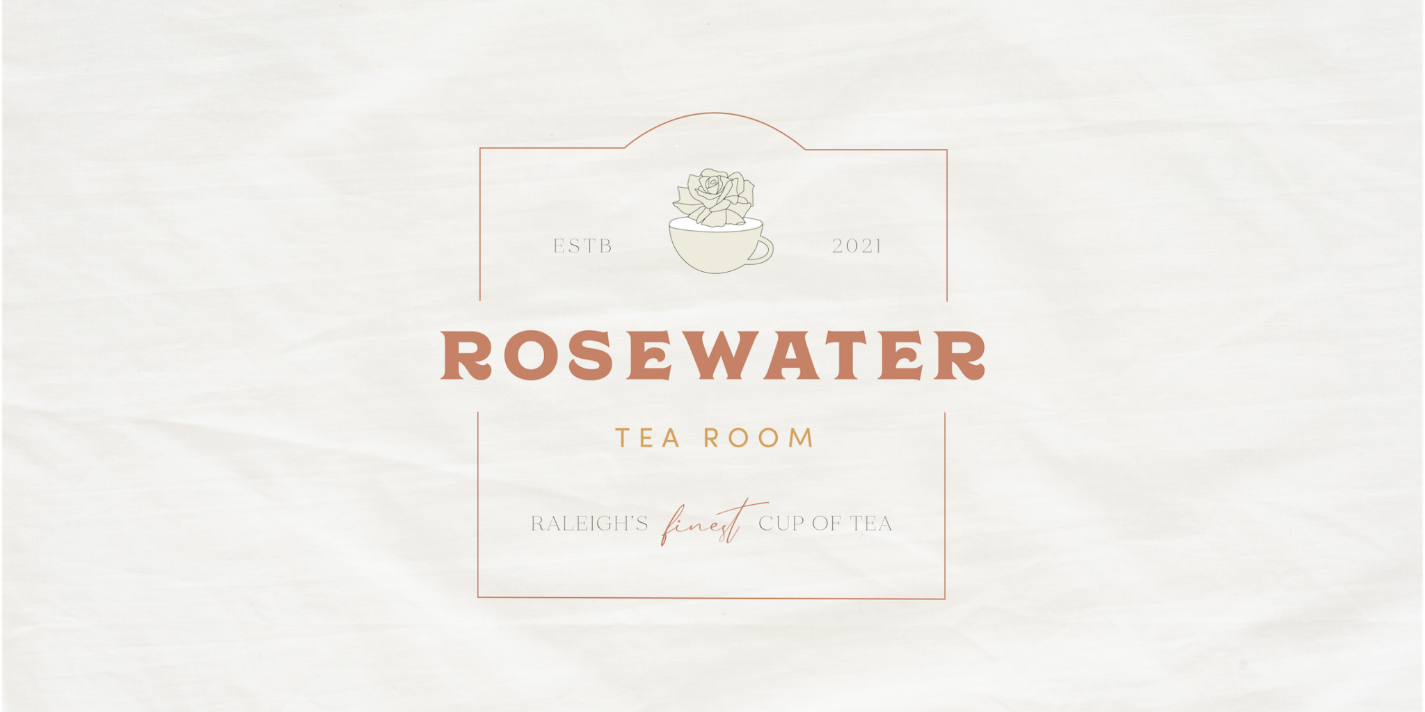 Rosewater Tea Room Brand Design Concept — Parson Lane